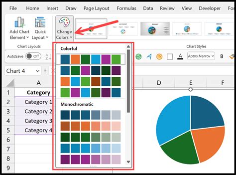 How To Change Color Scheme In Excel Pie Chart Infoupdate Org