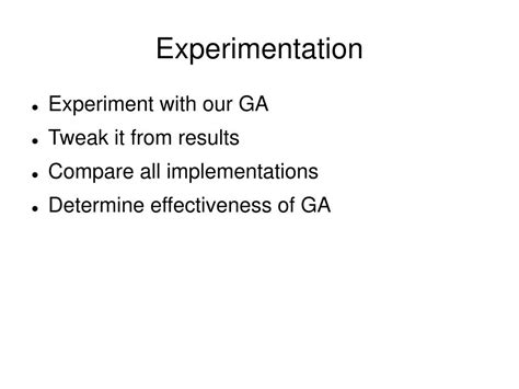 Ppt Genetic Algorithms Colour Image Segmentation Project Proposal