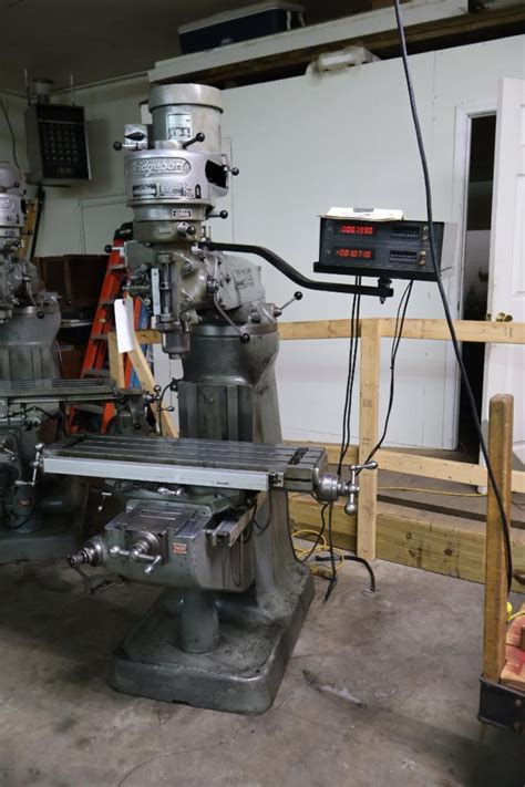 Bridgeport J Head Vertical Milling Machine 36 Table Bridgeport 2