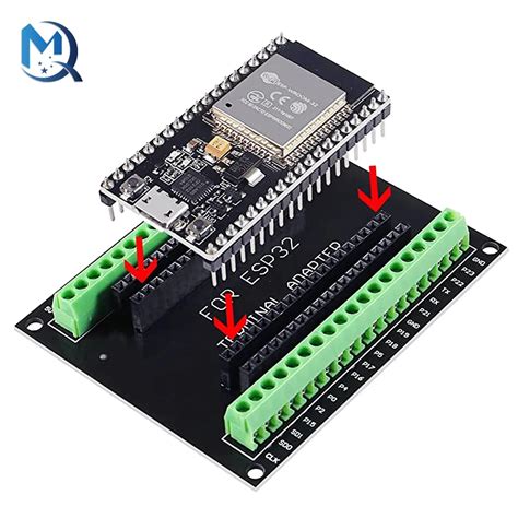 Esp32 Development Board Breakout Board Gpio 1 Into 2 For 38 Pin Esp 32s Esp32 Development Board