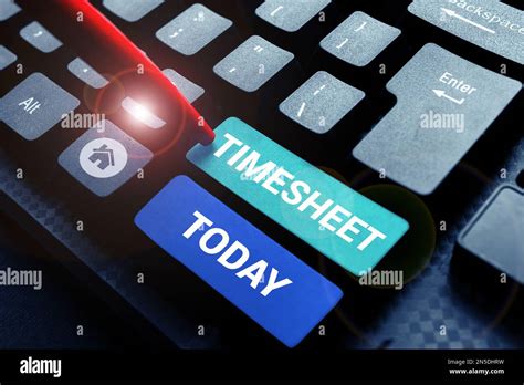 Handwriting Text Timesheet Word Written On Graphical Representation Of