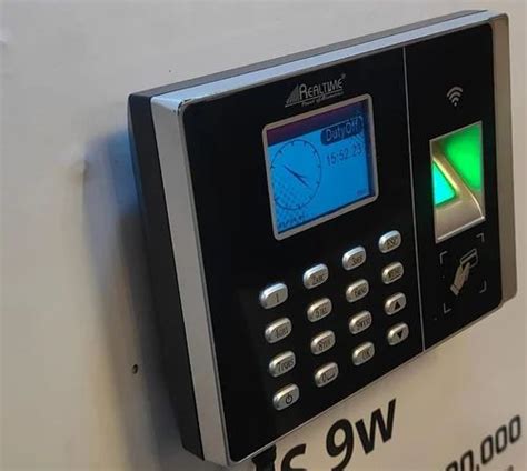 Realtime Biometric Machine Fingerprint Access Control Scratch Proof Sensor At Rs 8000 In New Delhi
