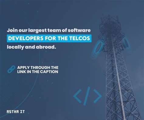 Asthait Recruitment Hiring Telco Developer Qa Projectmanager Asthait