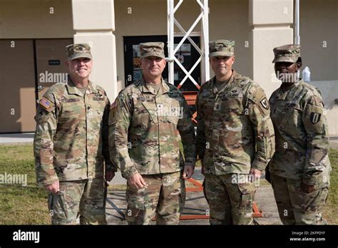 The Command Team From 311th Signal Command Which Included Brig Gen Kevin Meisler And Command