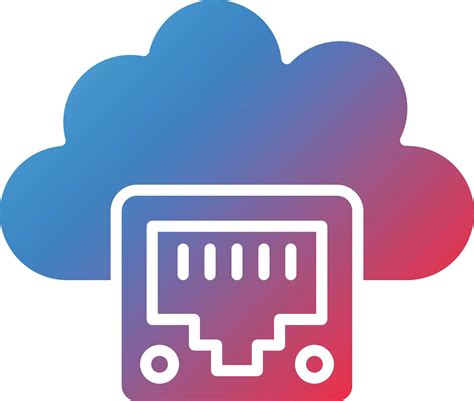 Cloud Ethernet Vector Icon Vector Art At Vecteezy