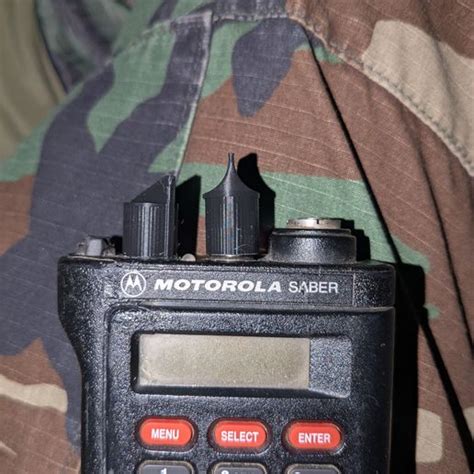 🎛️ Motorola Saber Replacement Knobs・ Stl File For 3d Printing・cults