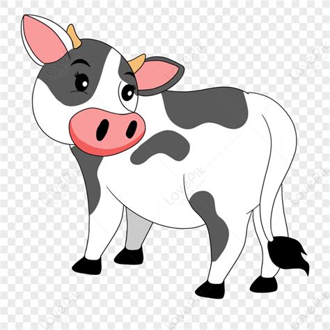 만화 일러스트 손으로 그린 소 클립 아트 소노랑가축 Png 일러스트 무료 다운로드 Lovepik