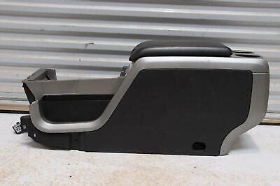 2013 2014 Ford F150 Lariat Center Console Compartment W Armrest Oem Ebay