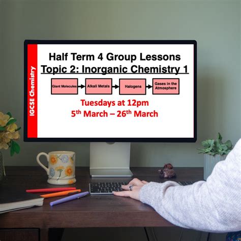Edexcel Igcse Chemistry Half Term 4 Sinclair Education