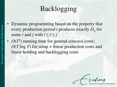 Ppt Trends In Dynamic Lot Sizing Research A Tutorial Powerpoint Presentation Id707315