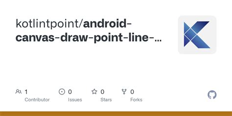 GitHub Kotlintpoint Android Canvas Draw Point Line Touch