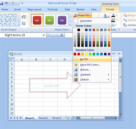 Add A Custom 3 D Effect To A Shape Shape Format Style Wordart Clip