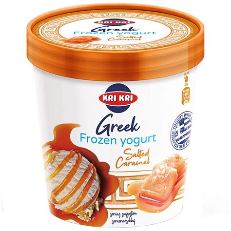Сладоледен Йогурт Kri Kri Солен Карамел с цена 9 99 лв Ebag Bg