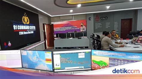 Melihat Command Center Polda Bali Untuk Pengamanan Presidensi G20