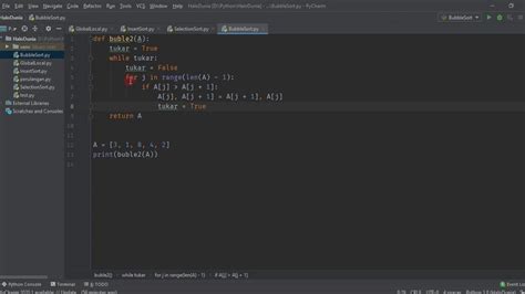 Algoritma Bubble Sort Python Bahasa Indonesia Youtube