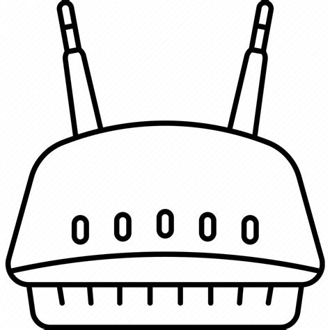 Router Modem Wireless Device Communication Icon Download On
