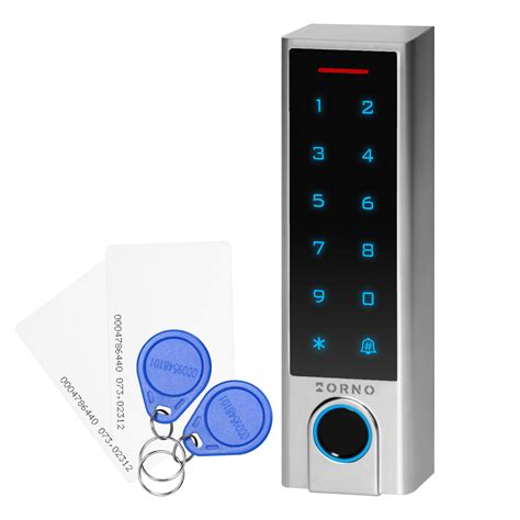 code lock with proximity card tags reader and fingerprint reader wi fi slim design ip68 1