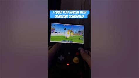 I Could Play Roblox With My Gamecube Controller Roblox Gamecube Playercoltthegamer Nintendo