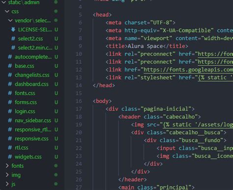 meu css não está aparecendo Django templates e boas práticas Solucionado