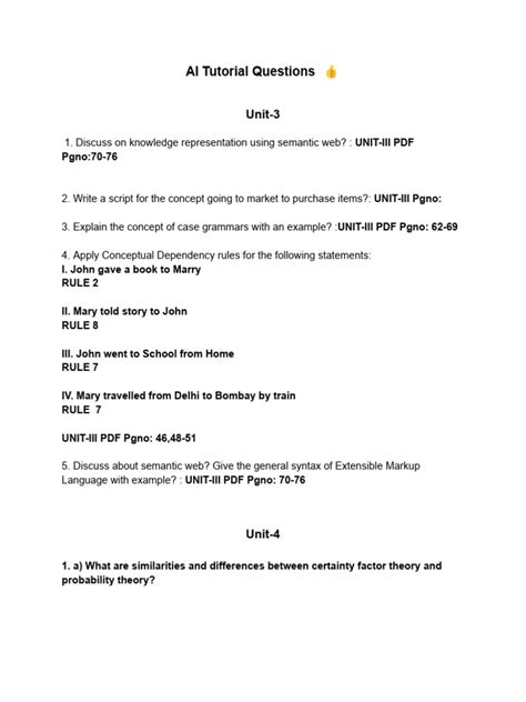 Ai Tutorial Questions Pdf Bayesian Inference Bayesian Network