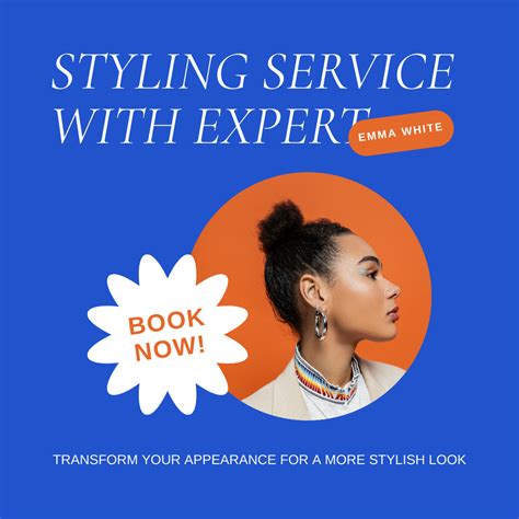 Styling Services And Fashion Expertise Online Instagram Post Template