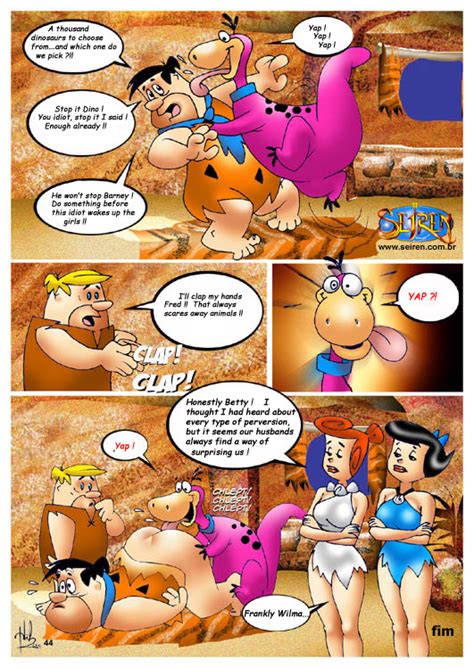 Rule 34 Comic Dino Fred Flintstone Hanna Barbera Os Fuckstones Seiren
