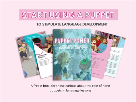 Start Using A Puppet To Stimulate Language Teaching Resources