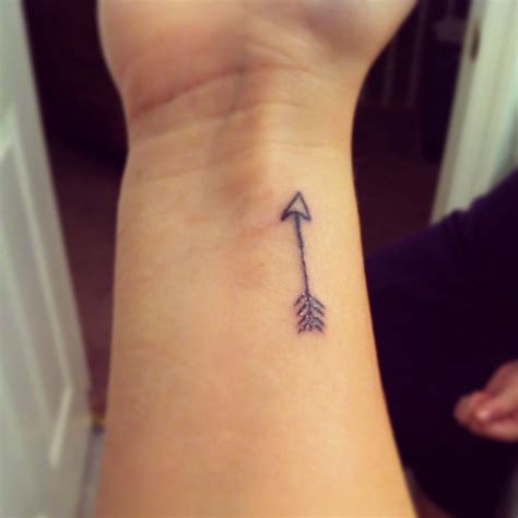 Small Arrow Tattoo Arrow Tattoo On Wrist Small Arrow Tattoos Wrist