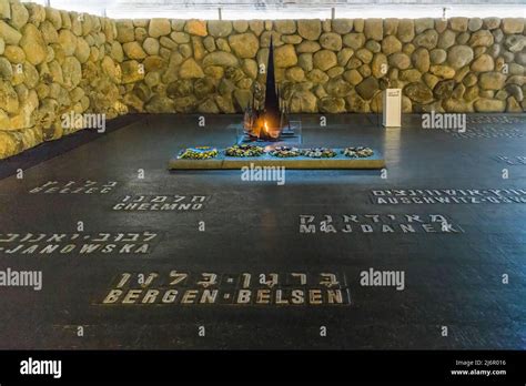 Jerusalem Israel September 24 2017 This Is The Eternal Fire In The