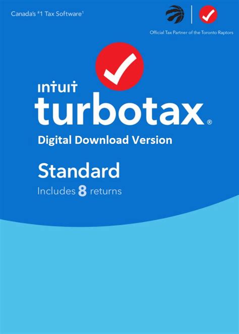 TurboTax Standard 2021 8 Returns English Version Digital Download Walmart Canada