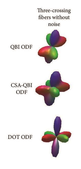 Odfs Constructed With Qbi Csa Qbi And Dot A Single Fiber Odfs Download Scientific Diagram