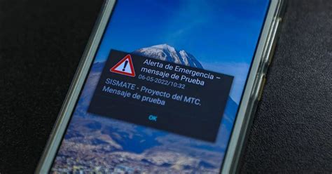 Qué modelos de celulares pueden recibir el mensaje de Sismate Infobae