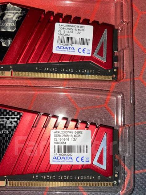 Adata Xpg 2666 16 16 16 Ddr4 8 гб бу в наличии Цена 3 000₽ во