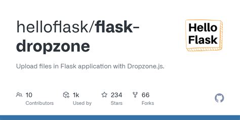 Github Helloflaskflask Dropzone Upload Files In Flask Application