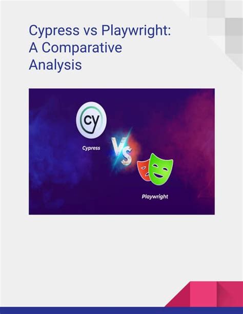 Cypress Vs Playwright A Comparative Analysis Pdf