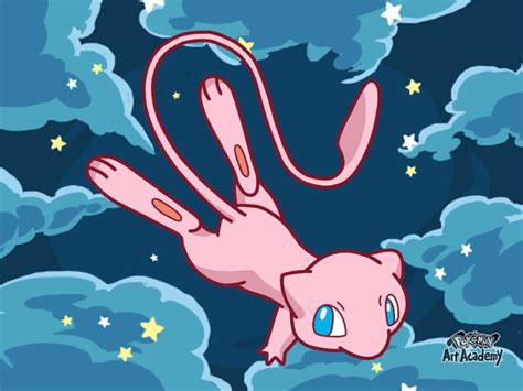 Download Cute And Curious Pokemon Mew Wallpaper