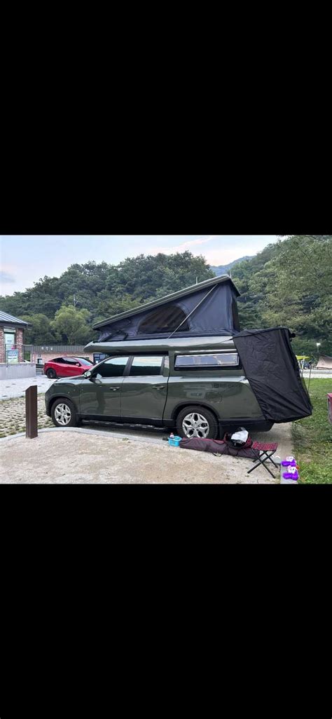 중고직거래 렉스턴 칸 대한 캠핑카 비캠프 K31 무 사고 신차 급