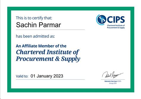Sachin Parmar On Linkedin Cips Procurementjobs Sapmm Sapjobs