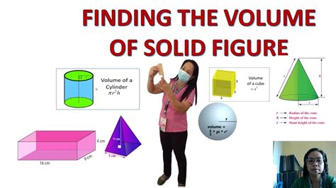 finding the volume of solid figures worksheet