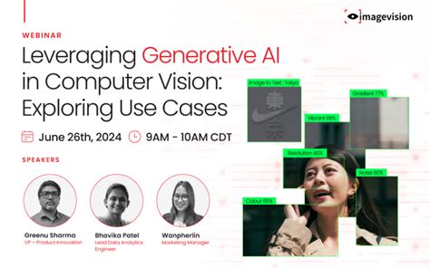 Leveraging Generative Ai In Computer Vision Exploring Use Cases Register Webinar Nasscom