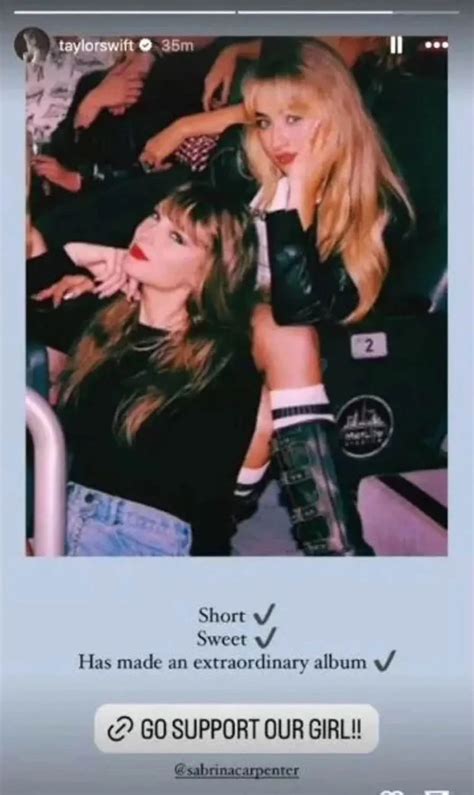 Taylor Swift And Sabrina Carpenter Finally Team Up On The Life Of A