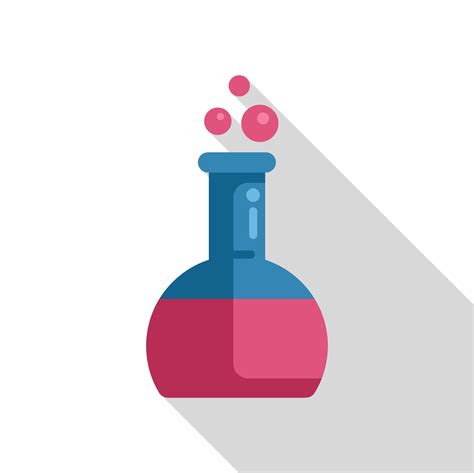 Round Bottom Flask Bubbling With Pink Liquid Icon 48290518 Vector Art At Vecteezy