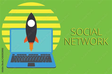 Writing Note Showing Social Network Business Concept For Interactions