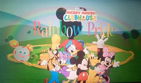 Mickey Mouse Clubhouse Rainbow Pride By Panyinbrew On Deviantart