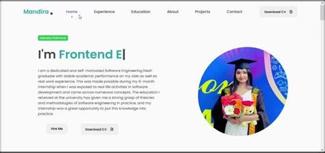 Madumi Pathirana On Linkedin Excited To Share My New Portfolio Website 🎉 Explore My Journey In