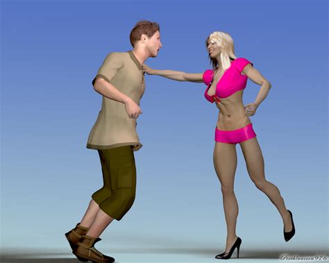 3d Ballbusting Women By Pietklaassen976 Self Defence With Heidi Part 2