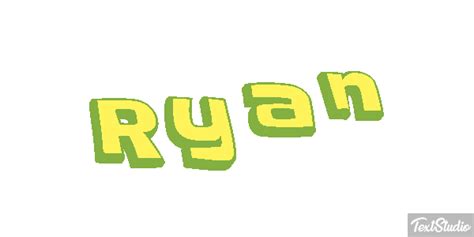 Ryan Name Animated  Logo Designs
