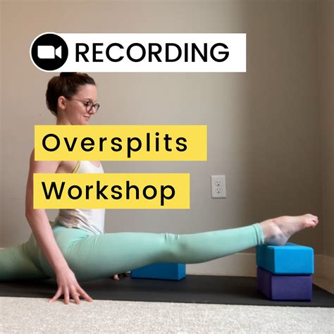 7 Oversplit Preparation Drills For Active Front Split Flexibility