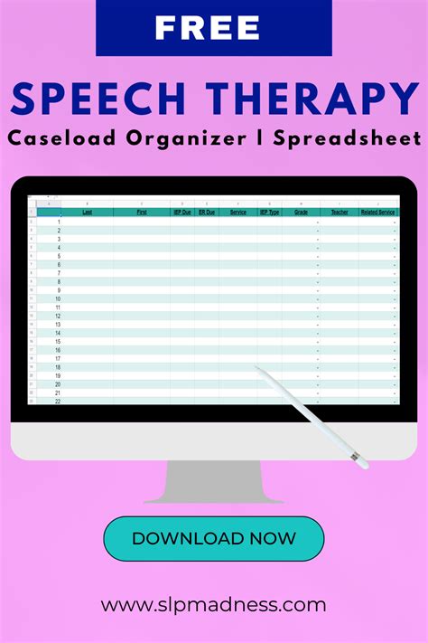 Speech Therapy Digital Data Sheets Artofit