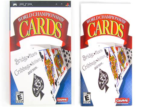World Championship Cards Playstation Portable Psp Retromtl